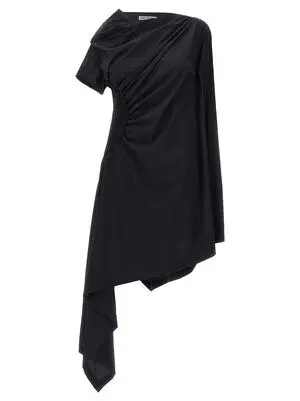 Issey Miyake Asymmetrical Dress - Black
