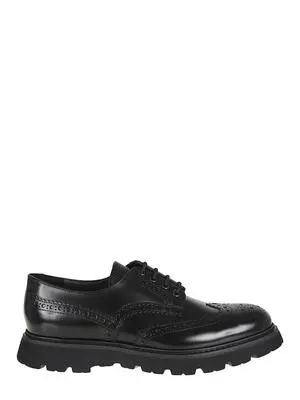 DOUCAL'S Brogue Shoes - Black