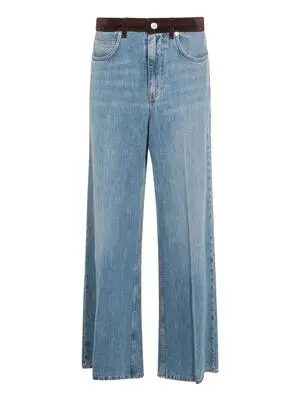 Marni Wide Leg Jeans - Blue