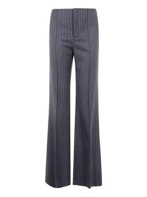 Chloé Wide Leg Pants - Grey