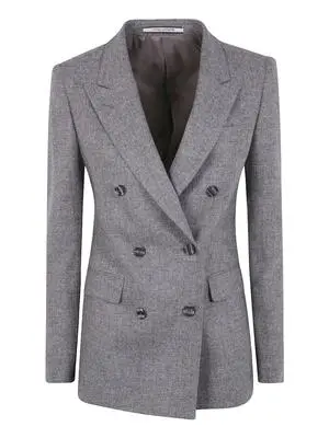 Tagliatore Double-breasted Jacket - Grey