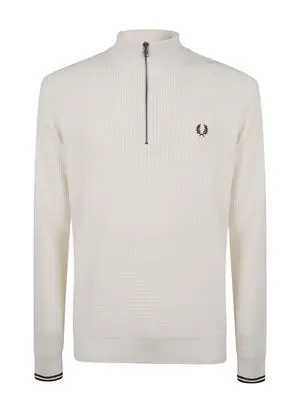 Fred Perry Sweater - Ecru