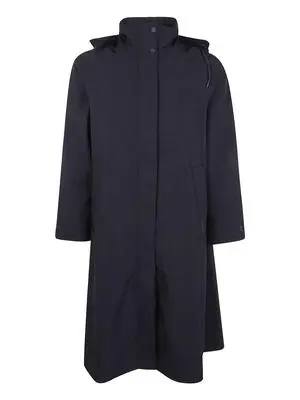 Rains Long Rain Jacket - Black