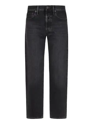 Acne Studios Straight Leg Jeans - Black