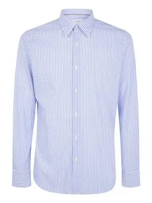 TINTORIA MATTEI 954 Shirt Men Gnawed Blue