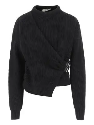 Blumarine Pullover Sweater - Black