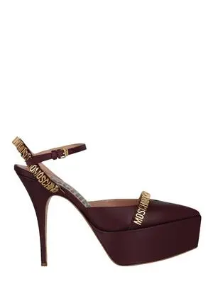 Moschino Ankle Strap Pumps - Purple