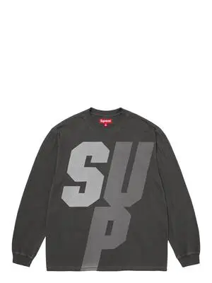 Supreme Long-sleeve Top - Black