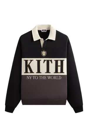 Kith Nelson Rugby Pullover - Black