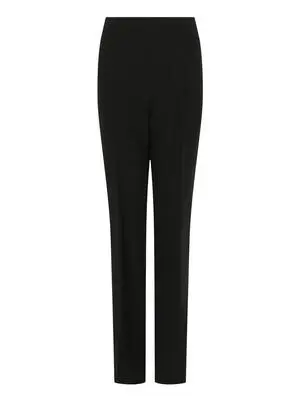 FERRAGAMO High-waisted Trousers - Black