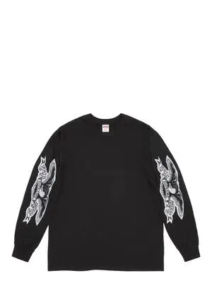 Supreme X Antihero Eagle Long-sleeve Tee - Black