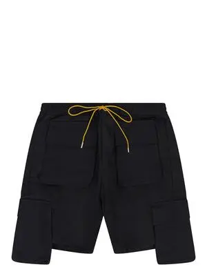 Rhude Cargo Shorts - Black