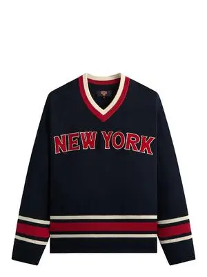 Kith For The New York Knicks Classic Beau Knit Sweater - Black