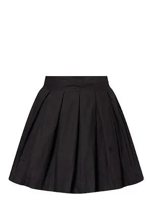 SKALL STUDIO Cotton-poplin Mini Skirt - Black
