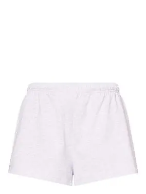 TREATS Contrast-pocket Cotton-jersey Shorts - Greymarl