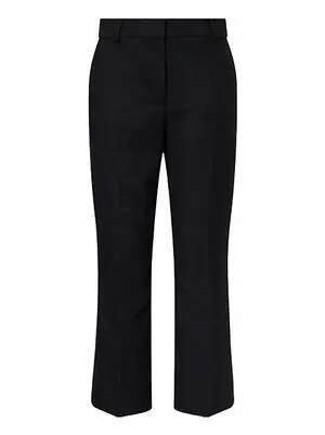 SKALL STUDIO Wallace Straight-leg Wool Trousers - Black