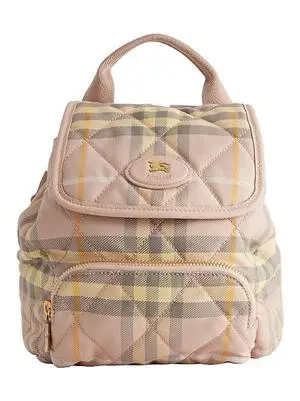 Burberry Horseshoe Mini Woven Backpack - Teacup