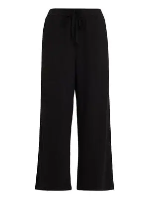 EILEEN FISHER Straight-Leg Waffle Knit Pants