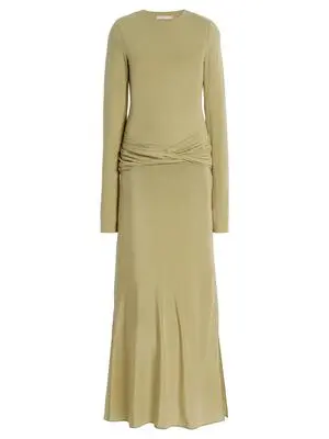 SIR. Milesi Twisted Gown - Green