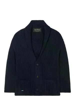 Alanui Buttoned Pocket Cardigan - Blue