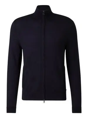 Bogner Knit Jacket - Navy Blue