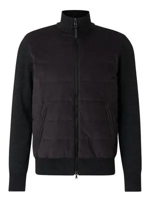 Bogner Zisco Hybrid Knit Jacket - Anthracite