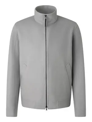 Bogner Double-faced Wool Blouson - Light Gray