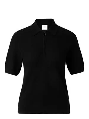 Bogner Knitted Polo Shirt - Black