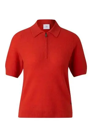 Bogner Knitted Polo Shirt - Red