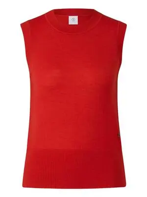 Bogner Knitted Top Isola - Red