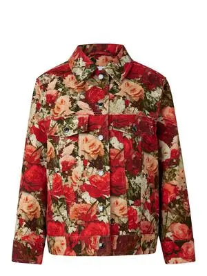 BOGNER Jaclyn Floral Denim Jacket