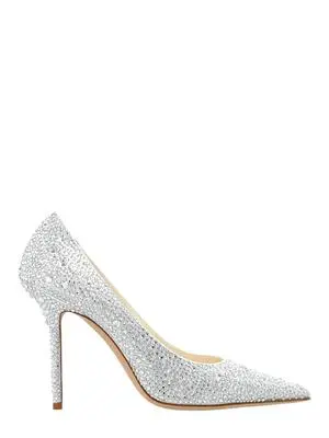 JIMMY CHOO LOVE Stiletto Pumps Silver