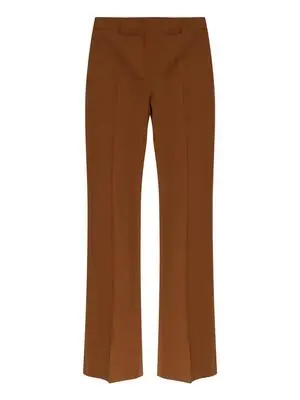 Etro Wool Trousers Brown