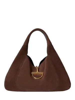 Gucci Softbit Maxi Shoulder Bag - Brown