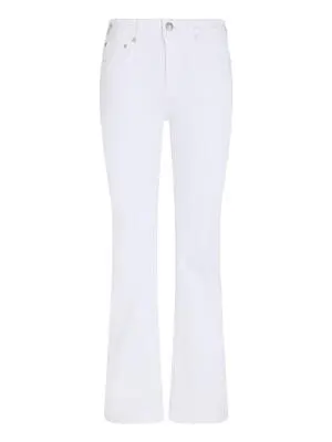 Rag & Bone Dahlia Mid-rise Flared Jeans - White