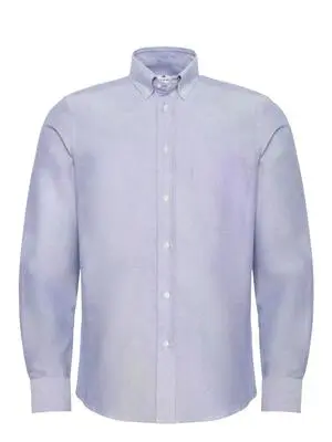 LOJA DAS MEIAS Button-fastening Pocket Shirt - Blue