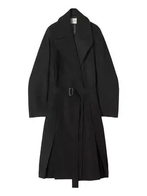 LANVIN Belted Wool Coat