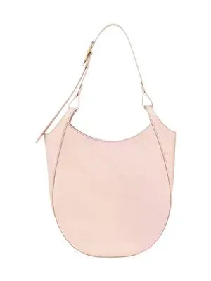 Longchamp Large Le Foulonné Shoulder Bag - Pink