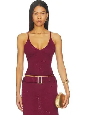 ASTA RESORT Carolina Camisole - Port Sequin