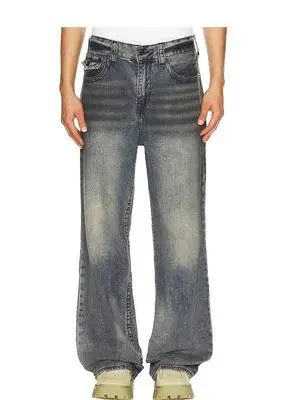 True Religion Vinny Flap Jeans - Warm Sand Medium Wash