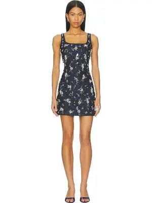 Simkhai Viva Mini Dress - Midnight