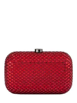 OLGA BERG Brooks Clutch - Burgundy