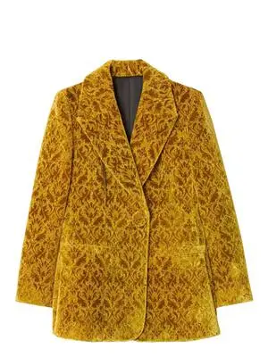 BURBERRY Baroque Velvet Blazer