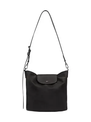 Longchamp Le Pliage Xtra Leather Shoulder Bag - Black