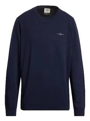 AERONAUTICA MILITARE Cotton Sweater - Navy