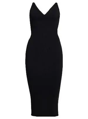 Coperni Midi Bodycon Dress - Black