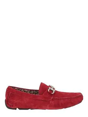 FERRAGAMO Parigi Eco Loafers - Red