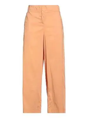 JIJIL Wide Leg Poplin Pants - Orange