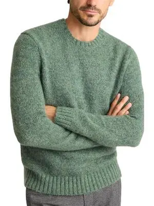 Bonobos Luxe Mohair & Wool Blend Crewneck Sweater - Green