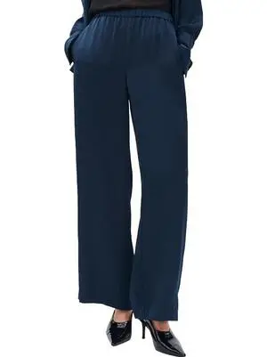 Rag & Bone Olivia Pull-on Wide-leg Pants - Sail